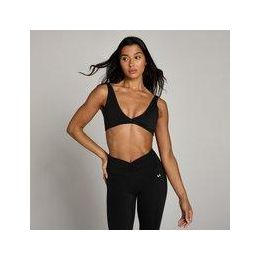 MP Damen TeMPo Sport-BH mit Twist-Vorderseite &ndash; Schwarz - M