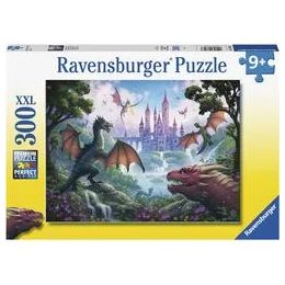 Puzzle Ravensburger "Magischer Drache", bunt, Puzzles, KinderB:49cm H:36cm, Pappe, Made in Germany, B:49cm H:36cm