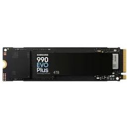 Samsung interne SSD "NVMe2.0 SSD 990 EvoPlus", schwarz, 4 TB, Schreibgeschwindigkeitmaximal 6300 MB/s Lesegeschwindigkeitmaximal 7250 MB/s, Festplatten