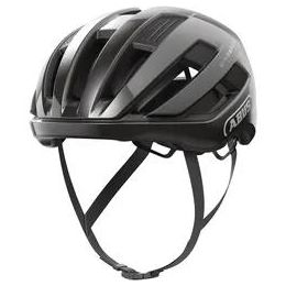Fahrradhelm Abus "WINGBACK" Gr. L, grau (titan), Helme, L Kopfumfang: 57cm - 61cm