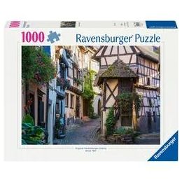 Puzzle Ravensburger "Eguisheim im Elsass", bunt, Puzzles, KinderB:70cm H:50cm, Pappe, Made in Germany, B:70cm H:50cm