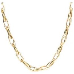 Goldkette Luigi Merano "Doppelankerkette, Gold 585", gold, Halsketten, Damen, 45cm, Gelbgold 585, Goldkette