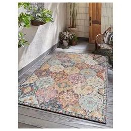 Teppich the carpet "Palma", bunt (mehrfarbig), B:160cm H:4mm L:230cm, Polypropylen, Teppiche, Teppich, Outdoor moderner robuster In und Outdoor Teppich