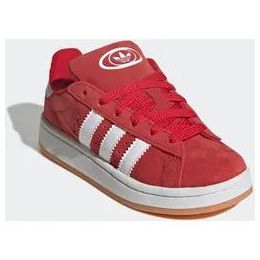 Sneaker Adidas ORIGINALS "CAMPUS 00S", M&auml;dchen, Gr. 34, rot (better scarlet, cloud wei&szlig;, better scarlet), Leder, Synthetik, Schuhe Sneaker, f&uuml;r Kinder