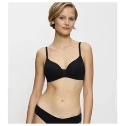 B&uuml;gelloser BH Triumph "Flex Smart P EX", Damen, Gr. 2, N-Gr, schwarz, Microtouch, Obermaterial: 46% Polyester, 35% Polyamid, 19% Elasthan, BHs, leicht und anschmiegsam