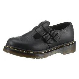 Slipper Dr. Martens "8065 Mary Jane", Damen, Gr. 40, schwarz, Leder, unifarben, Schuhe Slipper, Spangenschuh, Halbschuh, Chunky Slipper mit verstellbaren Schnallen