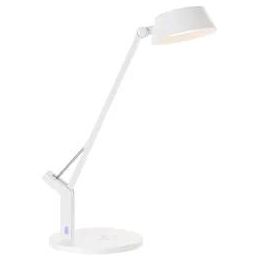 Brilliant Tischleuchte "Kaila", wei&szlig;, 1, H: 52cm, 1 Stk., Leuchten, LED Tischlampe mit Induktionsladeschale, Tischleuchte