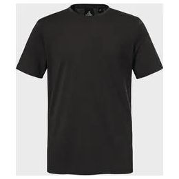 Sch&ouml;ffel Funktionsshirt SCH&Ouml;FFEL "T Shirt Style Collada MNS", Herren, Gr. 50, schwarz (9990, schwarz), Oberstoff: 60% Baumwolle, 40% Polyester, Rundhals, Shirts Funktionsshirt