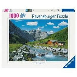 Puzzle Ravensburger "Karwendelgebirge, &Ouml;sterreich", bunt, Puzzles, KinderB:70cm H:50cm, Pappe, Made in Germany, B:70cm H:50cm
