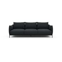 3-Sitzer TENKSOM "Kayto Sofa, TV-Couch, Dreisitzer", grau (anthrazit), B:250cm H:68cm T:100cm, Sofas, Bez&uuml;ge wechselbar, hoher Sitzkomfort, robuste Unterkonstruktion