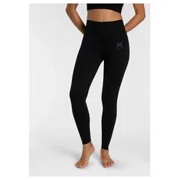 Sporthose XTREME SOCKSWEAR "Sportleggings", Damen, Gr. L, N-Gr, schwarz, Obermaterial: 92% Polyamid, 8% Elasthan, unifarben, eng lang, Hosen Sporthose, Leggings mit nahtlosem Design, perfekt zum Workout