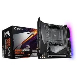 Gigabyte Mainboard "B550I AORUS PRO AX Mainboard &ndash; AMD Ryzen 5000 CPUs, 8 Phasen VRM, bis", ohne farbbezeichnung, B:24cm H:10cm T:27,5cm, Mainboards