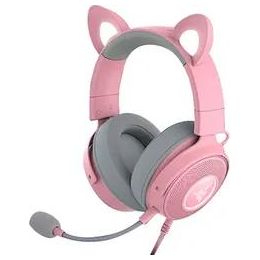 Razer Gaming-Headset "Kraken Kitty V2 Pro", rosa (silber, rosa), Kopfh&ouml;rer