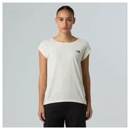 Funktionsshirt The North Face "W TANKEN TANK - EU", Damen, Gr. S, wei&szlig; dune, Obermaterial: 100% Polyester, normal, Rundhals, Shirts Funktionsshirt, weiter Rundhalsausschnitt, &uuml;berschnittene &Auml;rmel, sportlicher Stil
