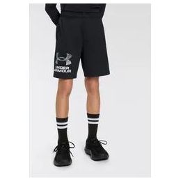 Trainingsshorts Under Armour "TECH", Jungen, Gr. XL (164/170), N-Gr, schwarz, Obermaterial: 100% Polyester, Hosen, f&uuml;r vielseitige Aktivit&auml;ten, leichtes Material, schnelltrocknend