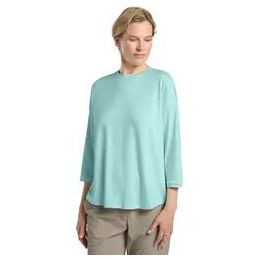 3/4-Arm-Shirt Jack Wolfskin "TRAVEL 3 4 T W", Damen, Gr. L (42/44), softjade, heather, Obermaterial: 95% Polyester, 5% sonstige Fasern, Shirts 3/4-Arm-Shirt