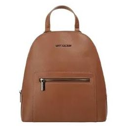 Cityrucksack Betty Barclay, Damen, Gr. B/H/T: 27cm x 29cm x 13cm, onesize, braun (cognac), 100% Polyester, Rucks&auml;cke Cityrucksack