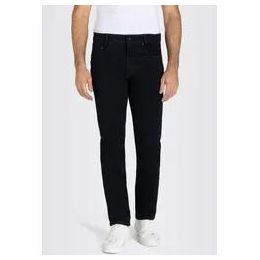 Straight-Jeans MAC "Flexx-Driver", Herren, Gr. 34, L&auml;nge 30, blau schwarz, Denim/Jeans, Obermaterial: 86% Baumwolle, 10% Polyester, 4% Elasthan, Jeans Straight-Jeans, super elastisch