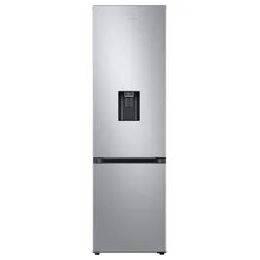 Samsung K&uuml;hl-/Gefrierkombination "RB38C634DSA/EF", Energieeffizienz: D (A-G), edelstahl look, B:59,5cm H:203cm T:65,8cm, K&uuml;hlschr&auml;nke, No Frost+, Wasserspender, WiFi, Space Max - extra viel Stauraum