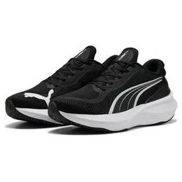 Laufschuh Puma "SCEND PRO 2", Damen, Gr. 44,5, schwarz-wei&szlig; (Puma schwarz, Puma wei&szlig;), Textil, Schuhe Laufschuh