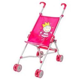 Puppenbuggy BAYER "Prinzessin", pink (pink prinzessin), Puppenwagen, KinderB:27cm H:56cm T:47cm, B:27cm H:56cm T:47cm
