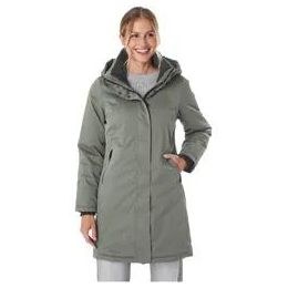 Parka "GW 93 WMN PRK", Damen, Gr. 46, helloliv, Obermaterial: 100% Polyester;Futter: 100% Polyester;F&uuml;llung: 100% Polyester, G.I.G.A. DX BY KILLTEC, Jacken Parka, wasserdicht, atmungsaktiv, 2-Wege-Rei&szlig;verschluss