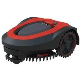 G&uuml;de Rasenm&auml;hroboter G&Uuml;DE "GRR 180.1", rot (schwarz), B:65cm H:23cm T:47cm, Rasenm&auml;hroboter, 3 Messer sorgen f&uuml;r perfekten Rasenschnitt