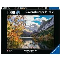 Puzzle Ravensburger "&Ouml;sterreich Collection, Vorderer Gosausee", bunt, Puzzles, KinderB:70cm H:50cm, Pappe, Made in Germany, B:70cm H:50cm