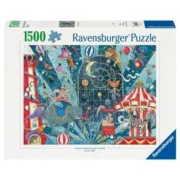 Puzzle Ravensburger "Willkommen beim Zirkus", bunt, Puzzles, KinderB:80cm H:60cm, Pappe, Made in Germany, B:80cm H:60cm