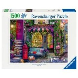 Puzzle Ravensburger "Liebesbriefe und Schokolade", bunt, Puzzles, KinderB:80cm H:60cm, Pappe, Made in Germany, B:80cm H:60cm