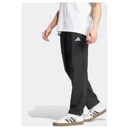 Sporthose Adidas SPORTSWEAR "M STNFRD OPT SL", Herren, Gr. L, N-Gr, schwarz-wei&szlig; (schwarz, wei&szlig;, normal, gr.), Obermaterial: 100% Polyester, Hosen Sporthose, f&uuml;r vielseitige Aktivit&auml;ten im Alltag und beim Sport, aus Polyester, Topseller