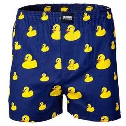 Webboxer Happy Shorts "Web-Boxershorts 1er Pack", Damen, Gr. L, bunt (ente), Obermaterial: 100% Baumwolle CO., Unterhosen