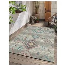 Teppich the carpet "Palma", beige (creme), B:200cm H:4mm L:290cm, Polypropylen, Teppiche, Teppich, Outdoor moderner robuster In und Outdoor Teppich