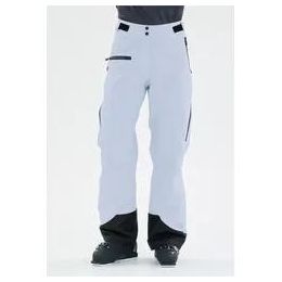 Skihose SLOPE "Zuki", Herren, Gr. S, US-Gr&ouml;&szlig;en, hellblau, schwarz, 100% Polyester, mehrfarbig, lang, Hosen Skihose, mit 15.000 mm Wassers&auml;ule