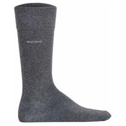 Kurzsocken BOSS "Socken 3er Pack", Herren, Gr. 39-42, grau, Obermaterial: 75% Baumwolle CO. 23% Polyamid PA. 2% Elasthan EL., Socken