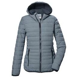 Steppjacke "GS 65 WMN QLTD JCKT", Damen, Gr. 48, blau (dunkelblau), Obermaterial: 100% Polyester;Futter: 100% Polyester;F&uuml;llung: 100% Polyester, G.I.G.A. DX BY KILLTEC, Jacken Steppjacke, Leichte Steppjacke: wasserabweisend, winddicht, elastische B&uuml;ndchen