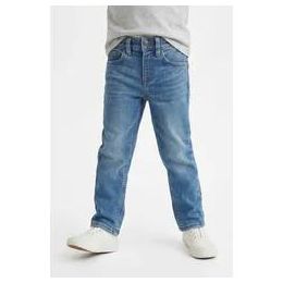 Weite Jeans Tom Tailor, Jungen, Gr. 92, N-Gr, blau (stone blau denim), Denim/Jeans, Obermaterial: 70% Baumwolle, 27% Polyester, 3% Elasthan, regular fit lang, Jeans, mit Stone-Optik
