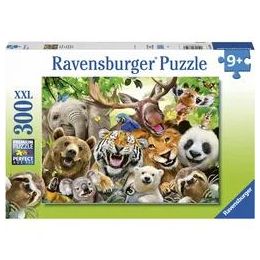Puzzle Ravensburger "300 XXL, Bitte l&auml;cheln", bunt, Puzzles, KinderB:49cm H:36cm, Pappe, Made in Germany, B:49cm H:36cm