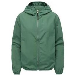 Outdoorjacke Ragwear "Vinzie B", Damen, Gr. M (38), gr&uuml;n, 100% Nylon, l&auml;ssig geschnitten h&uuml;ftlang, &Auml;rmel ohne &Auml;rmelschlitz elastischer Bund mit Gummizug, Jacken Outdoorjacke, Leichte &Uuml;bergangsjacke mit Kapuze