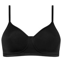 Soft-BH Mey "Joan", Damen, Gr. 85, Cup C, schwarz, Single Jersey, Obermaterial: 77% Polyamid, 23% Elasthan, unifarben, BHs Soft-BH, mit hauchfeinen Dessous-Schalen