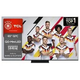 TCL Mini-LED-Fernseher "65Q7CX1", Energieeffizienz: F (A-G), schwarz, 65 &prime;&prime;, Fernseher, Audio von Bang & Olufsen, Dolby Vision, Smart TV, Apple TV, 4K HDR