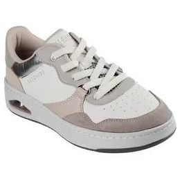 Sneaker Skechers "UNO CTL", Damen, Gr. 36, taupe, multi, Lederimitat, Veloursleder, Schuhe Sneaker, Retro Sneaker, Schn&uuml;rschuh mit Materialmix