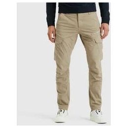 PME-Legend Cargohose PME LEGEND "Nordrop Stretch Twill", Herren, Gr. 33, L&auml;nge 30, beige (plaza taupe), Twill, Obermaterial: 97% Baumwolle, 3% Elasthan, unifarben, regular fit kn&ouml;chellang, Hosen Cargohose, mit Logo Stickerei, Topseller