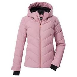 Skijacke Killtec "KSW 31 WMN SKI QLTD JCKT", Herren, Gr. 38, rosa (altrosa), Obermaterial: 100% Polyester;Futter: 100% Polyester;F&uuml;llung: 100% Polyester, Jacken Skijacke, Winddichte, wasserabweisende Skijacke mit Daunenoptik und Schneefang