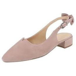 Pumps Peter Kaiser "Peter Kaiser Pumps Veloursleder", Damen, Gr. 38,5, mauve, Veloursleder, Schuhe Pumps