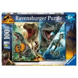Puzzle Ravensburger "Jurassic World, Dinosaurierarten", bunt, Puzzles, KinderB:49,3cm H:36,2cm, Pappe, Motiv, Made in Germany, B:49,3cm H:36,2cm
