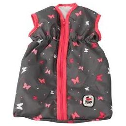 Bayer Chic 2000 Puppen Schlafsack CHIC2000 "Brombeere", bunt (butterfly koralle), Puppenausstattungen, KinderB:27cm H:2cm T:45cm, Polyester, B:27cm H:2cm T:45cm