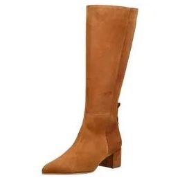 H&ouml;gl Stiefel H&Ouml;GL "H&ouml;gl Stiefel Leder", Damen, Gr. 37,5, braun (camel), Leder, Schuhe Stiefel