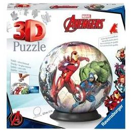 3D-Puzzle Ravensburger "Marvel Avengers", bunt, Puzzles, Kinder&Oslash;:12,9cm, Kunststoff, Made in Europe, &Oslash;:12,9cm