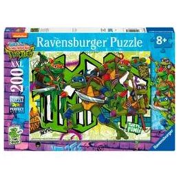 Puzzle Ravensburger "Teenage Mutant Ninja Turtles - Die unbesiegbaren Turtles", bunt, Puzzles, KinderB:49,3cm H:36,2cm, Pappe, Motiv, Made in Germany, B:49,3cm H:36,2cm